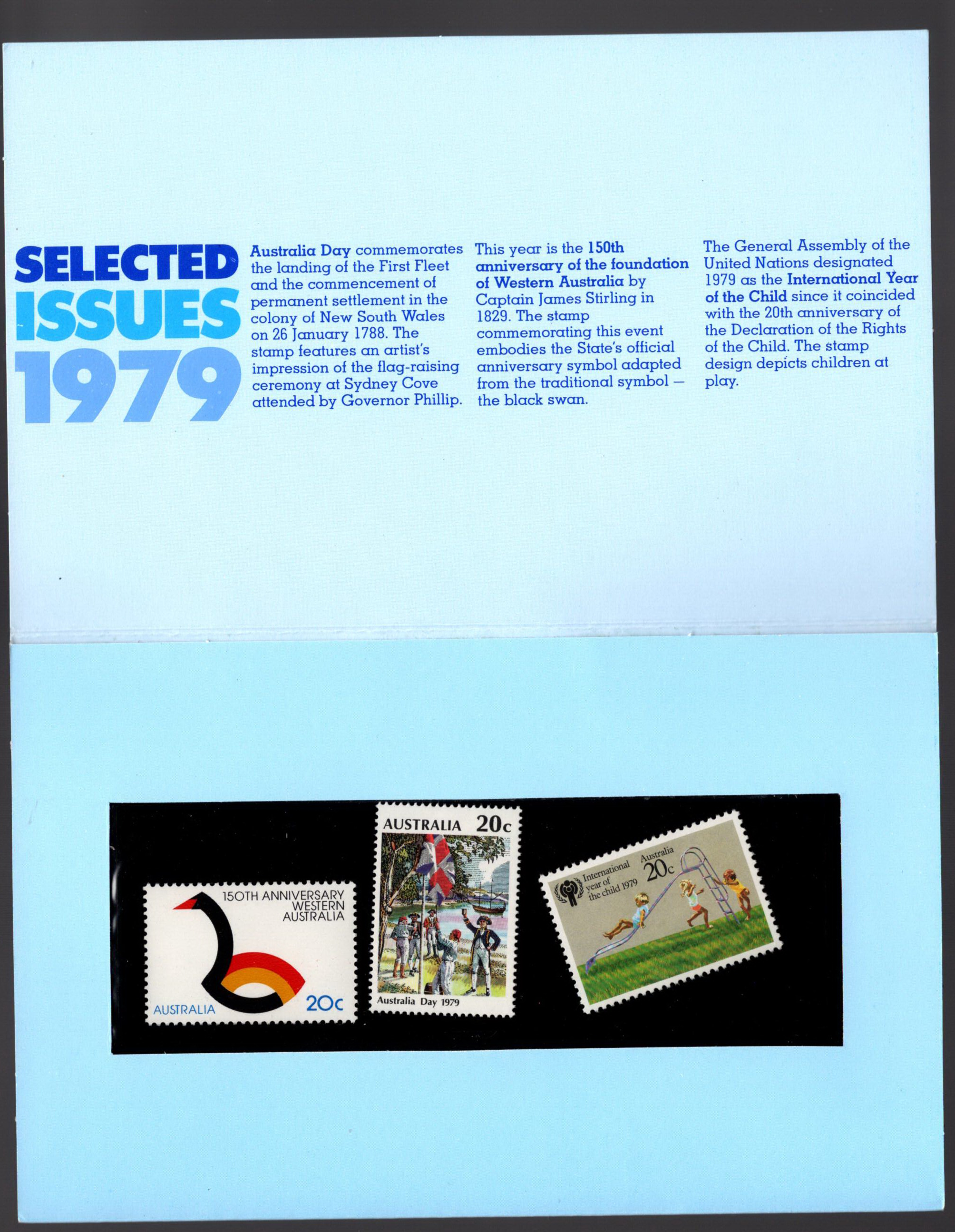 Australia, 1979 Australia Day, International Year of the Child ...