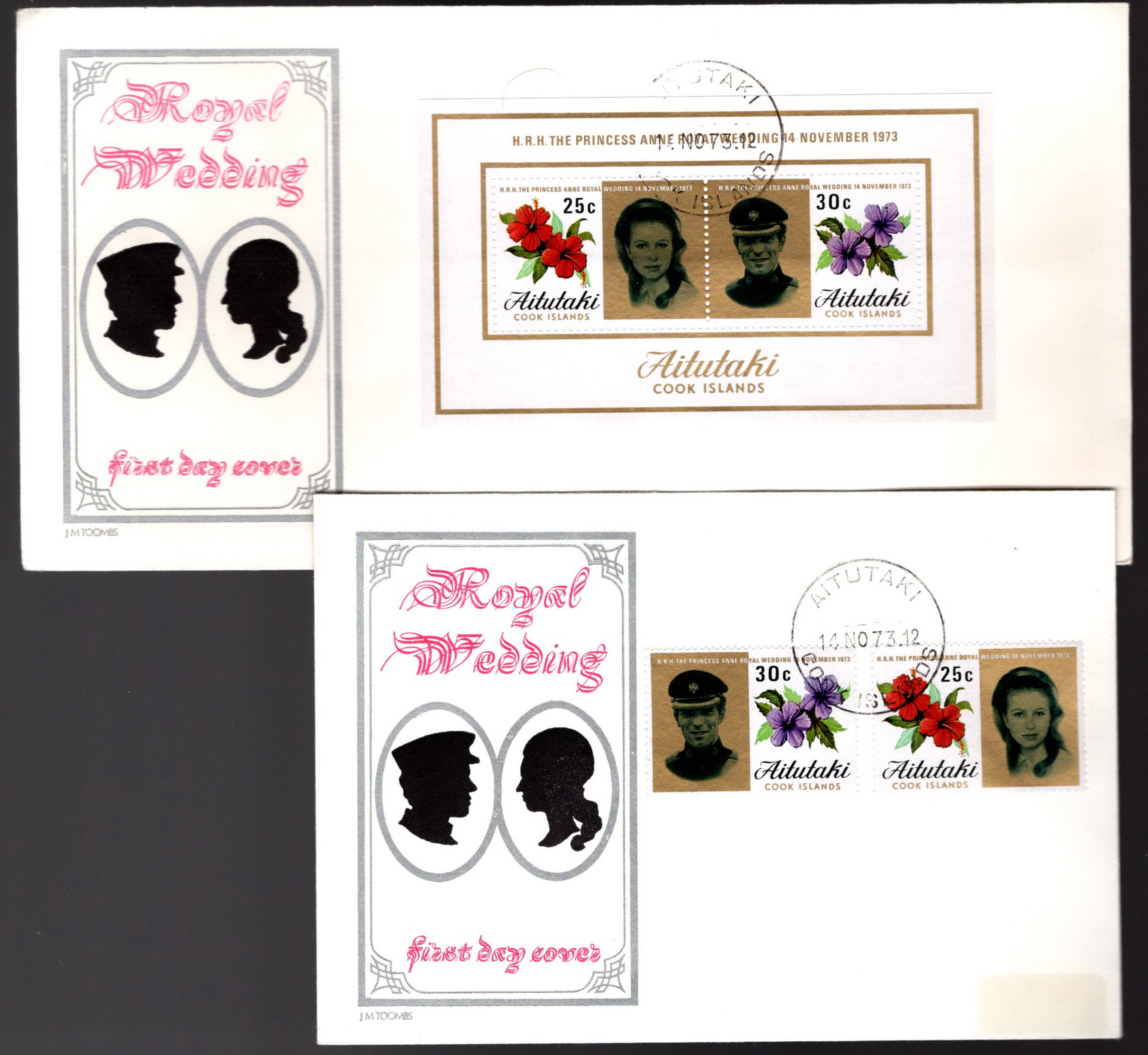 Royal Family, Royal Wedding 1973 Princess Anne & Mark Phillips ...